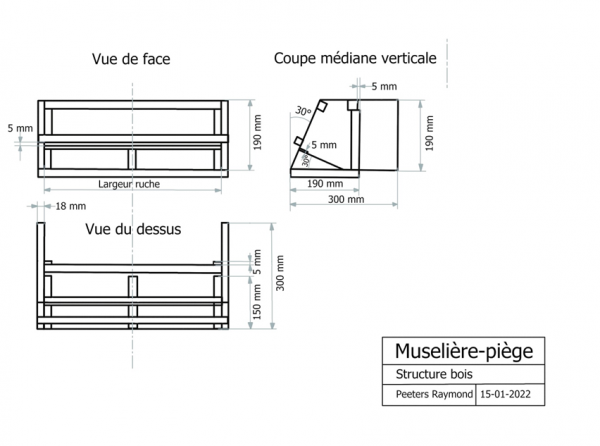Muselière-piège frelon asiatique – fabrication – Bertrand's blog